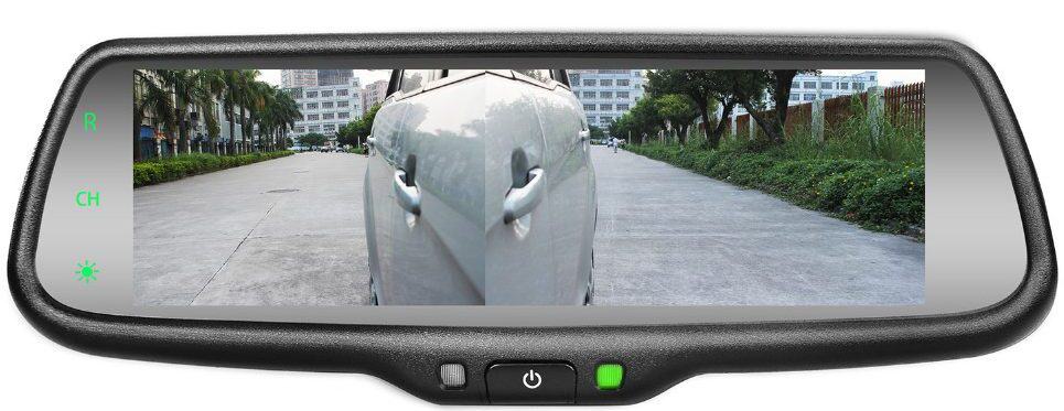 Rearview Mirrors with Integrated Color LCD Displays – ARA Auto Accessories