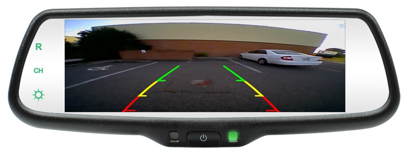 Rearview Mirrors with Integrated Color LCD Displays – ARA Auto Accessories